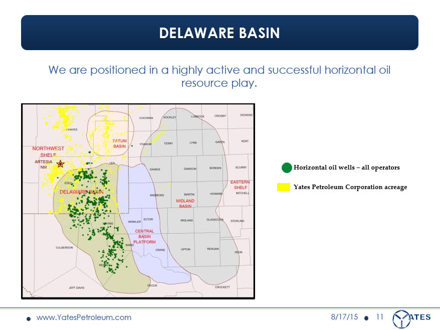 Yates Petroleum Acquired by EOG for $2.5 Billion – Oil & Gas 360