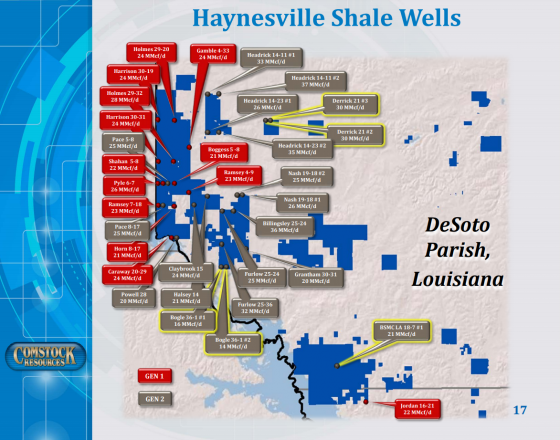 Comstock Resources’ Haynesville Shale Drilling Program Expands 2017 Gas ...