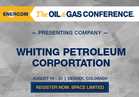Whiting Petroleum to Present at EnerCom’s The Oil & Gas Conference ...