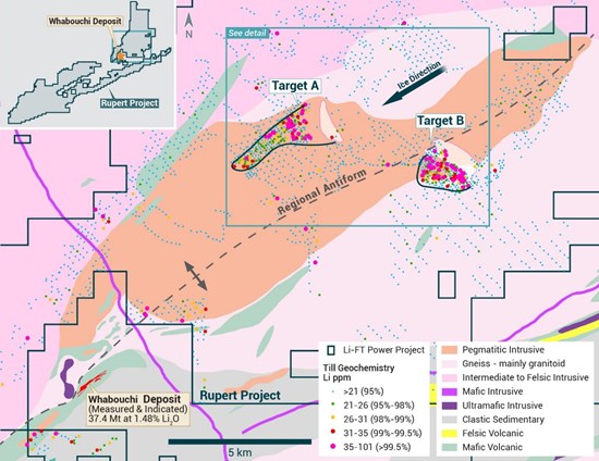 Li-FT Starts Drilling at the Rupert Lithium Project, Quebec - Oil & Gas 360