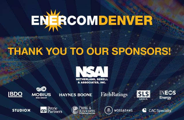 Thank you to our 28th EnerCom Denver – The Energy Investment Conference ...